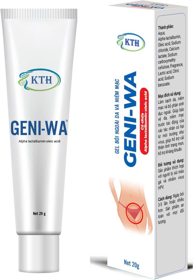 Gel bôi Geniwa | KTH - Knowledge Technology for Health